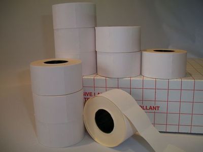 7000 Price Tags 30x27 Re White Permanent Etimark 3 Y E And 2YKB | eBay UK