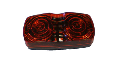 Bullseye 2 x 4 Double LED Red Clearance Marker Light Surface Mount | eBay