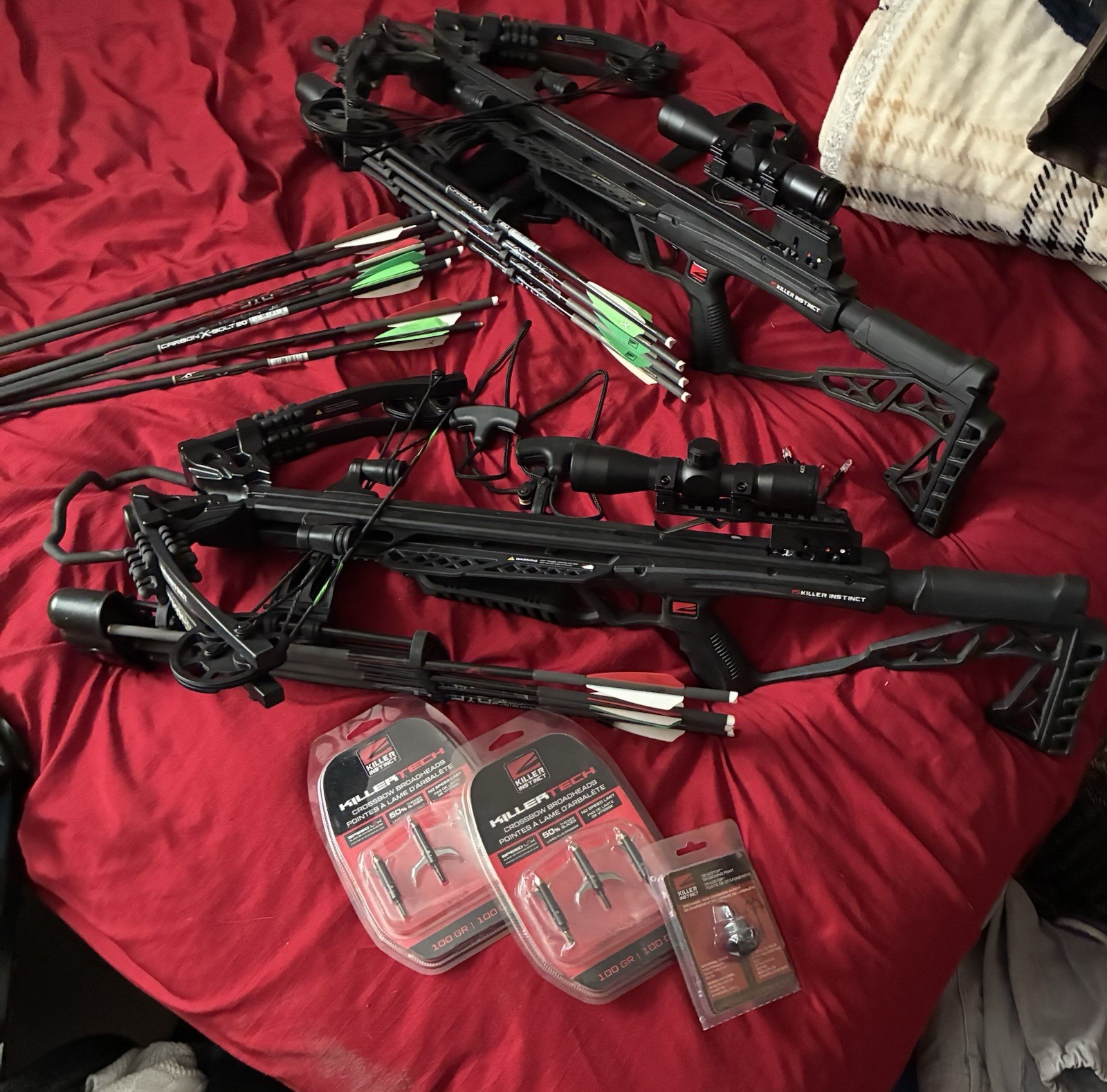 2 killer instinct 410 cross bows with arrows | eBay