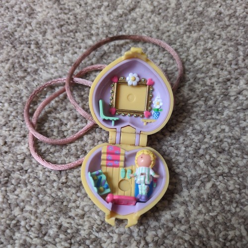 Polly Pocket In Her Bedroom Locket 1991 Bluebird Vintage Retro Toy | eBay