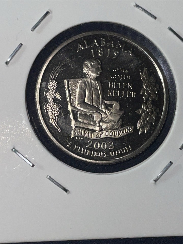 2003 S Proof Alabama State Quarter US Mint Uncirculated | eBay