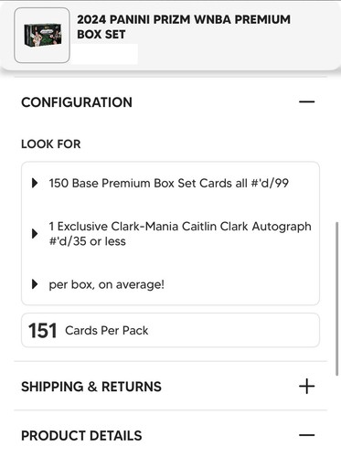 2024 Panini Prizm WNBA Premium Box Set - Factory Sealed- Caitlin Clark ...