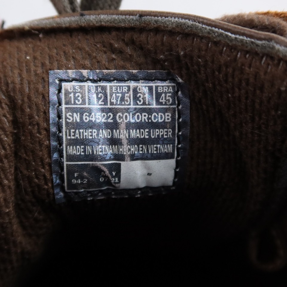Skechers Boots Mens 13 Brown Leather Segment Melego Chukka Waterproof ...