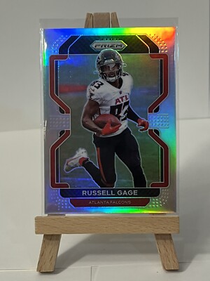 2021 Panini Prizm Football Russell Gage True Silver Atlanta Falcons ...