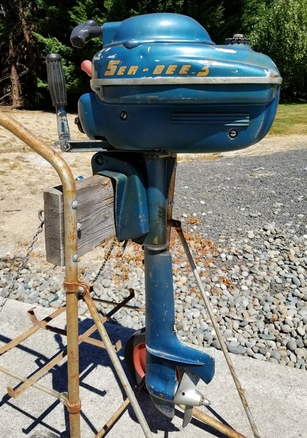 Vintage 1951-52 Goodyear Seabee 3 HP OUTBOARD Boat Propeller Model 025 ...