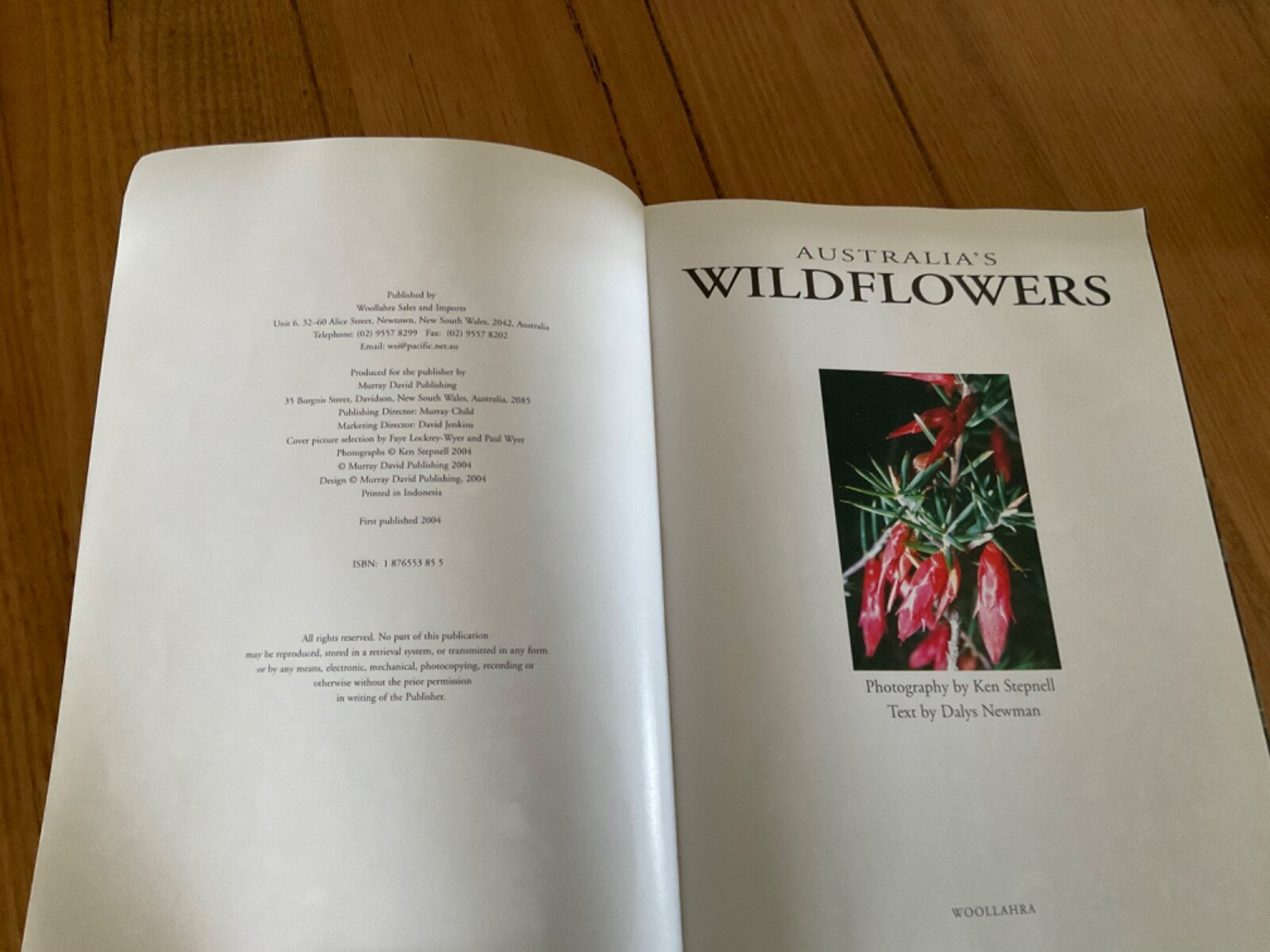 Australia's Wildflowers by Ken Stepnell and Dalys Newman PB FREEPOST | eBay