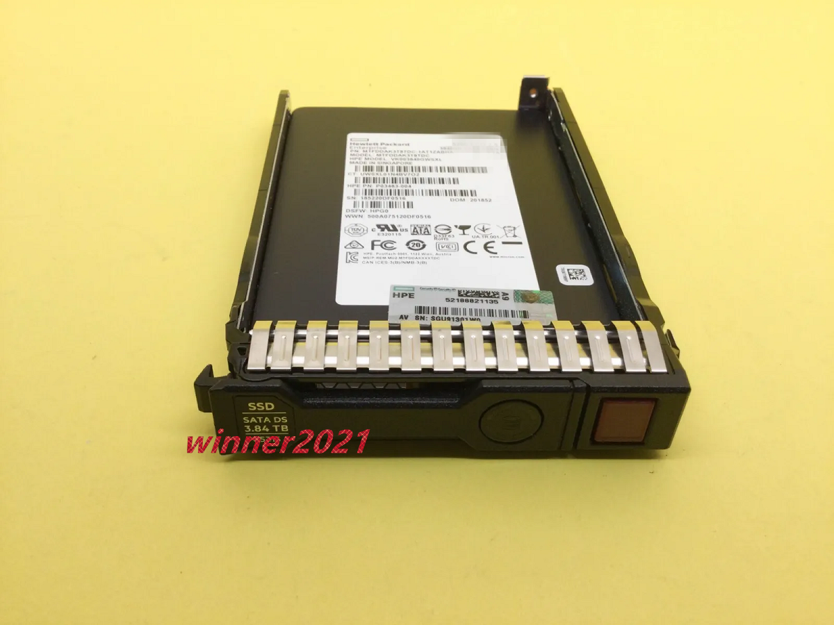 HPE P18438-B21 3.84TB Internal SATA/600 Mixed Use 2.5'' Solid State ...