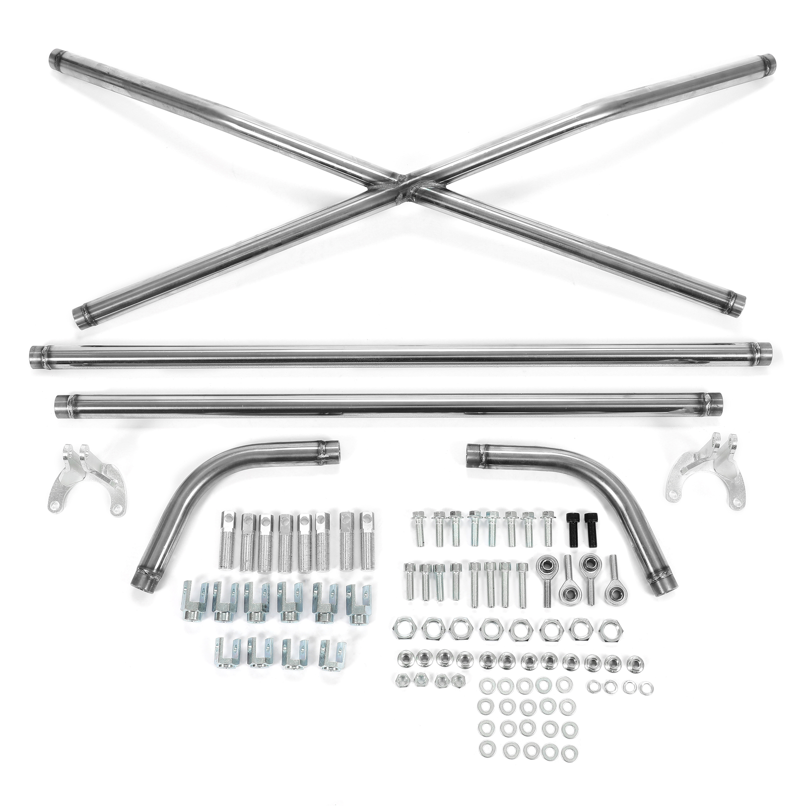 Rear Cross Strut Bar Stainless Steel Fits 96-00 Honda Civic EK9 3 Doors ...