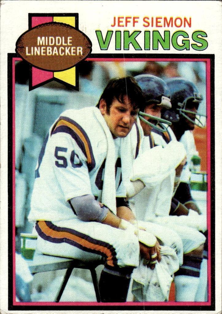 JEFF SIEMON 1979 Topps Football #378 BUY ANY 2 ITEMS FOR 50% OFF ...