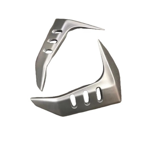 For Kawasaki Z1000 Silver Radiator Cover Side Panel Fairing 2003-2006 ...