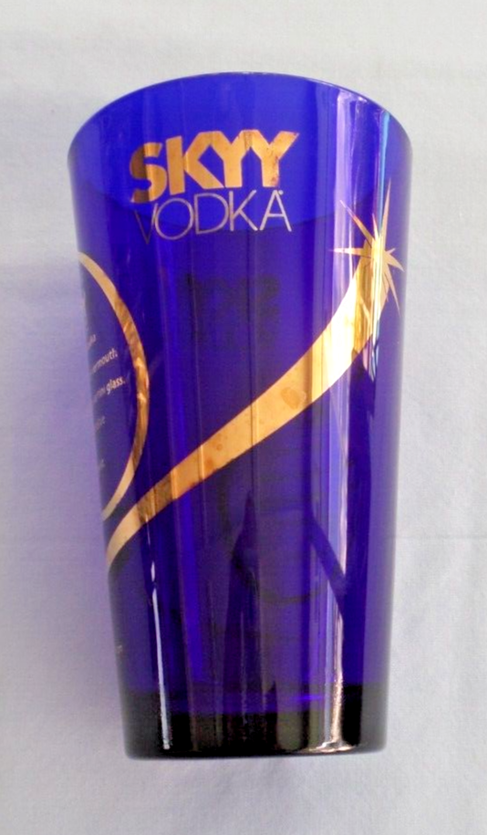 Skyy Vodka Blue, One Pint Glass, Home Bar, With Recipes, Collectable | eBay