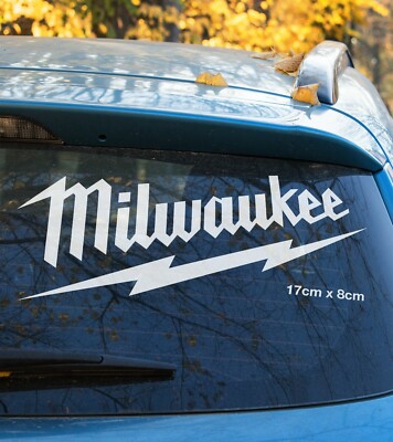 Milwaukee Electric Tool Logo Laptop , Car Vinyl Sticker | eBay Australia