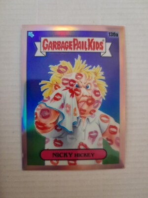 Garbage Pail Kids Chrome Series 4 Nicky Hickey /25 Rose Gold Refractor ...