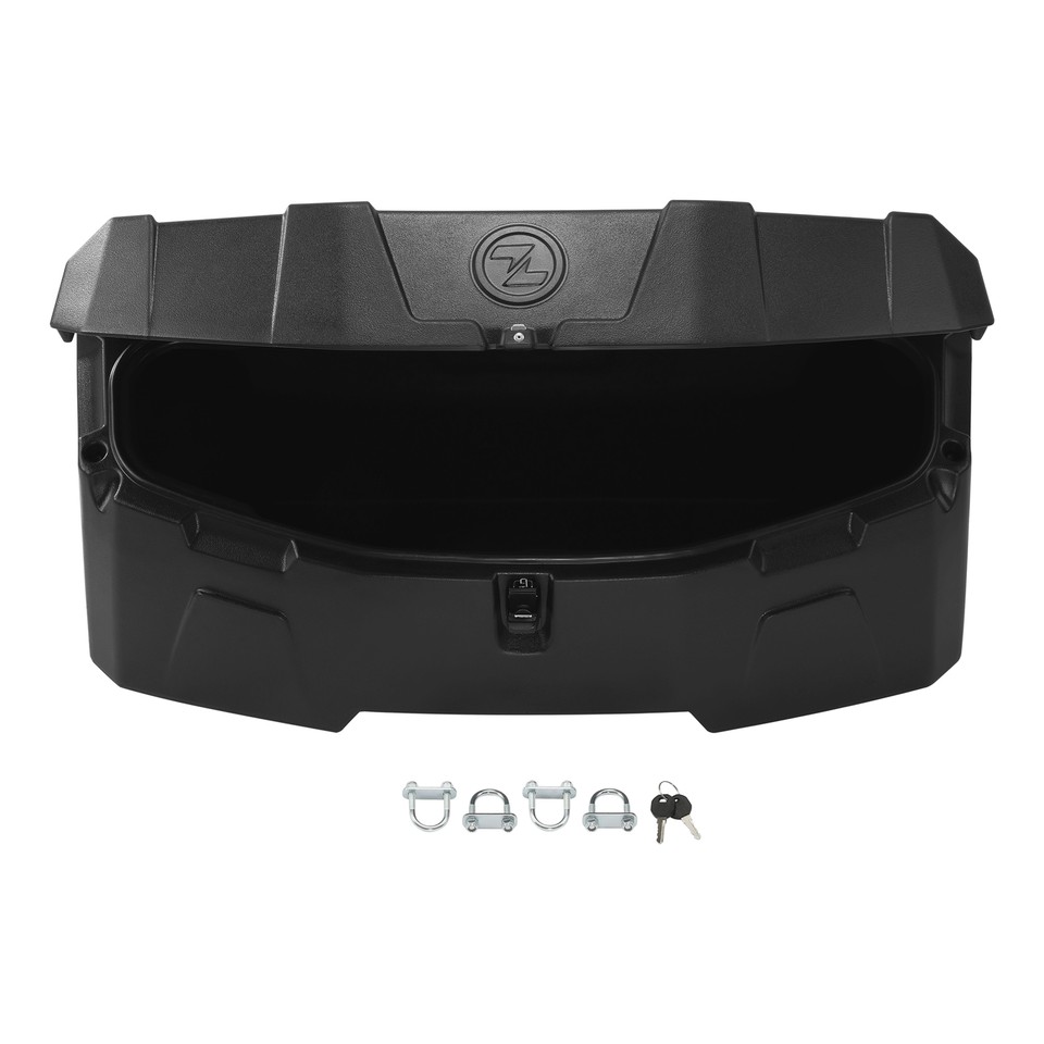 95L ATV Trunk Rear Passenger Seat Cargo Storage Helmet Box Luggage Case ...