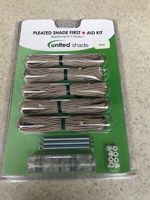 Day / Night Pleated Shade Repair Kit - Includes All You Need to DIY ...