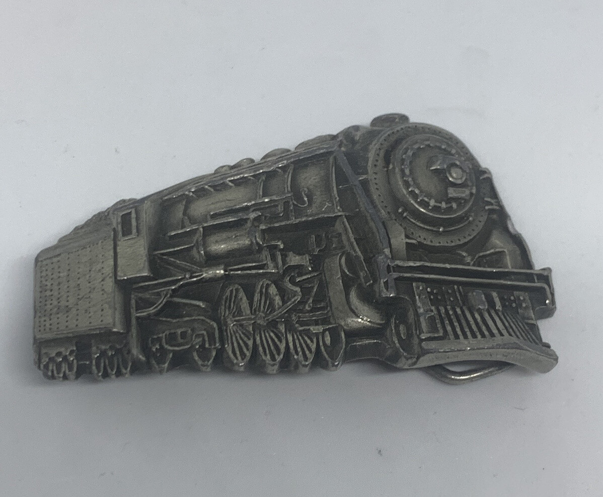 Train Engine Locomotive Engine Belt Buckle Indiana Me… - Gem