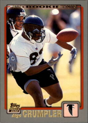 2001 Topps #370 Alge Crumpler RC Rookie Falcons | eBay