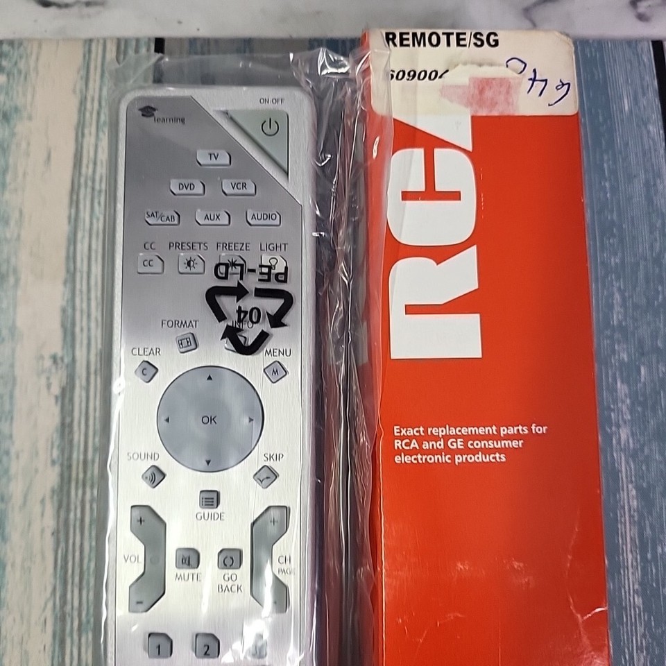 RCA Scenium TV Guide Learning Remote RCN 615 TQLM1 (TCE 267908) BRAND ...