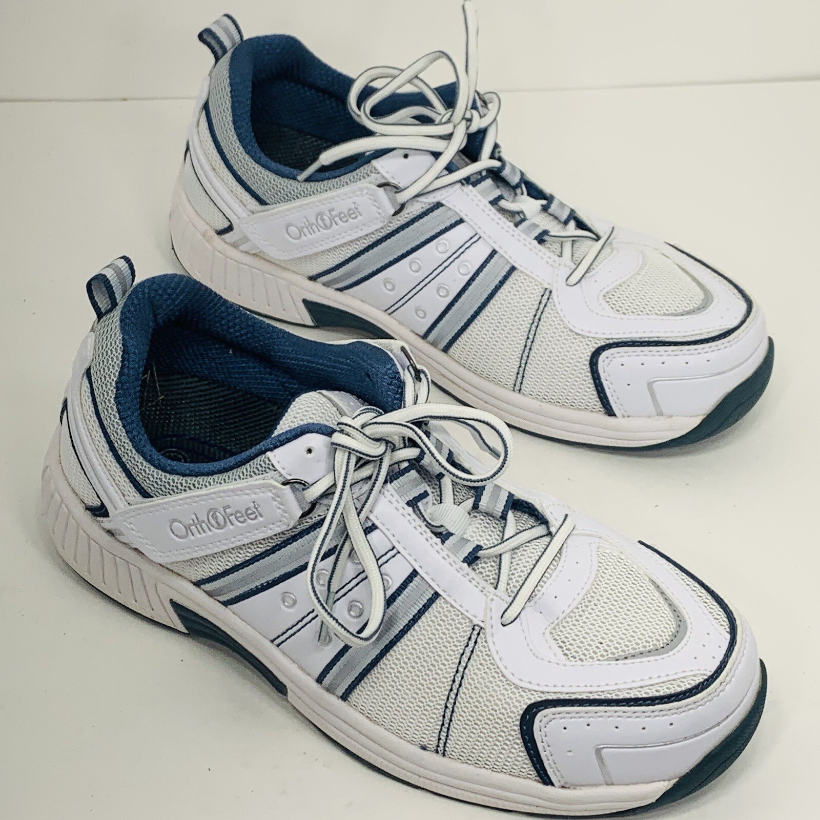 BioFit OrthoFeet 910 White Mens X Wide Size 7.5 2E Shoes | eBay