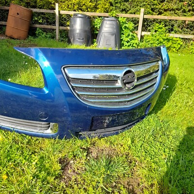 Vauxhall Insignia Front Bumper Mk1 in blue | eBay UK