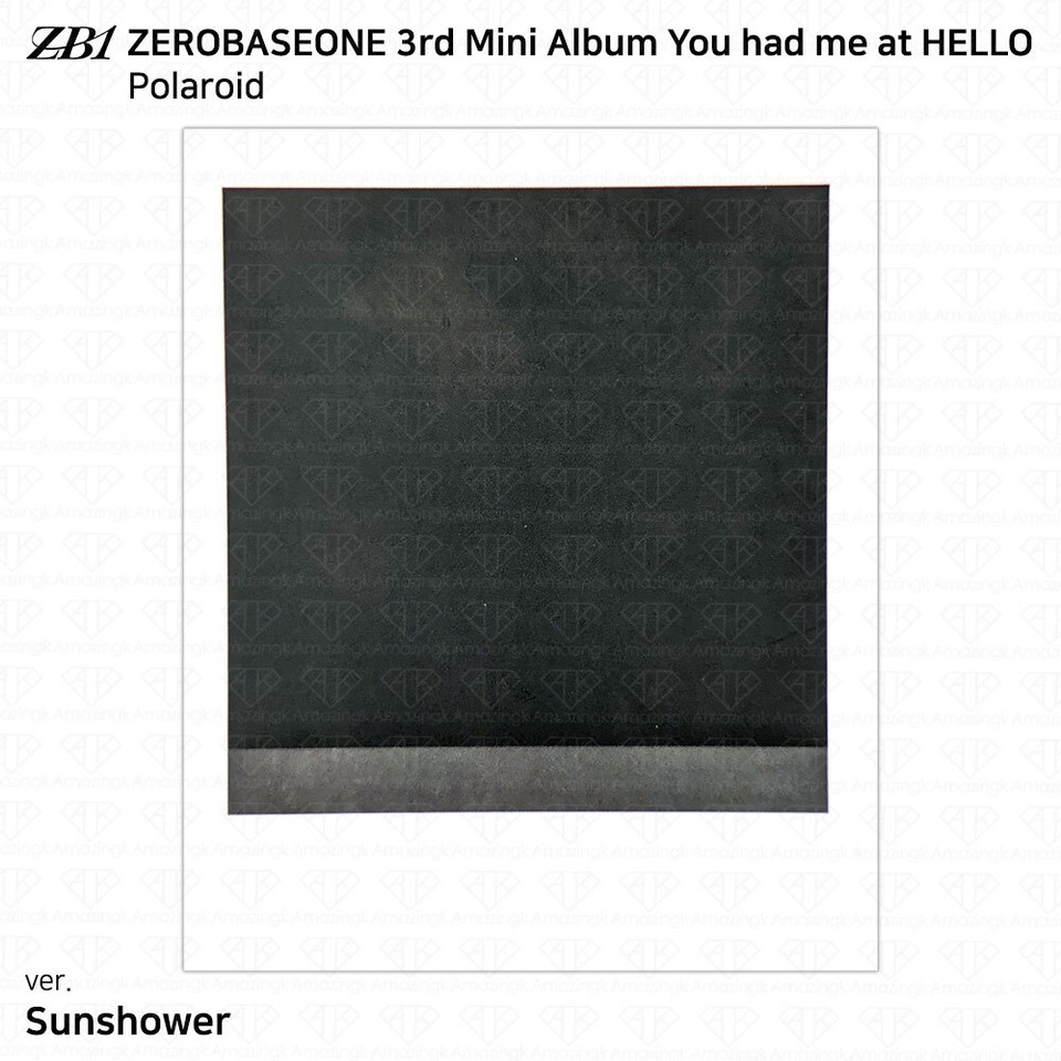 ZEROBASEONE ZB1 3rd Mini Album You had me at HELLO Official Photocard ...