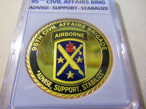 US ARMY 95th Civil Affairs Brigade Challenge Coin | eBay