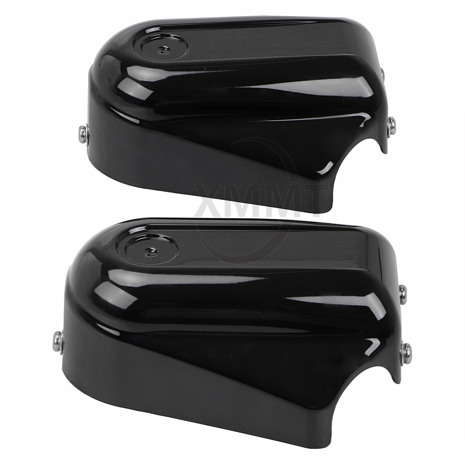 Vivid Black Harley Davidson Softail Deluxe FLSTN For Rear Axle Covers ...