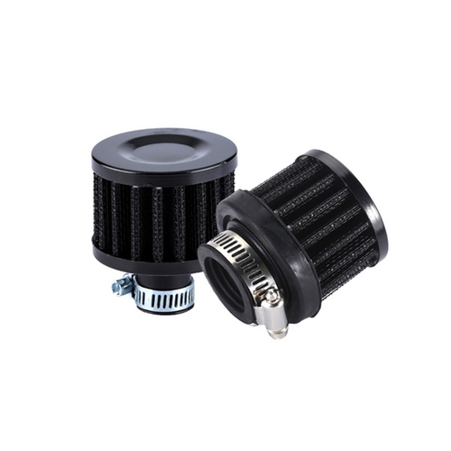 Car Universal 2x 25mm Cone Cold Air Intake Filter Turbo Vent Crankcase ...