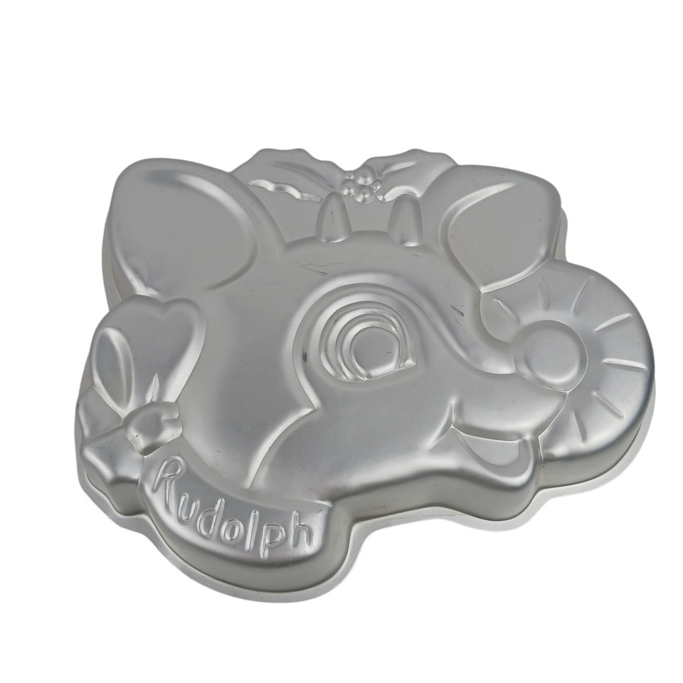 Vintage 1981 Rudolph The Red Nosed Reindeer Wilton Cake Pan Christmas ...