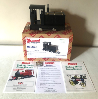 MAMOD UNUSED BOULTON LOCOMOTIVE ELECTRIC DIESEL LOCO LIVE STEAM TRAIN ...