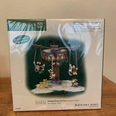 Dept 56 Sealed NOS Swinging Disney Fab Five (Set Of 3) 56.56866 North ...