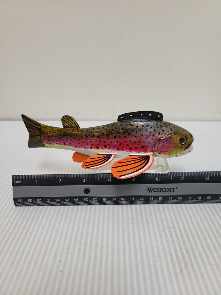 Fish Decoy Scott Buckmaster Cadillac Michigan 2024 | eBay