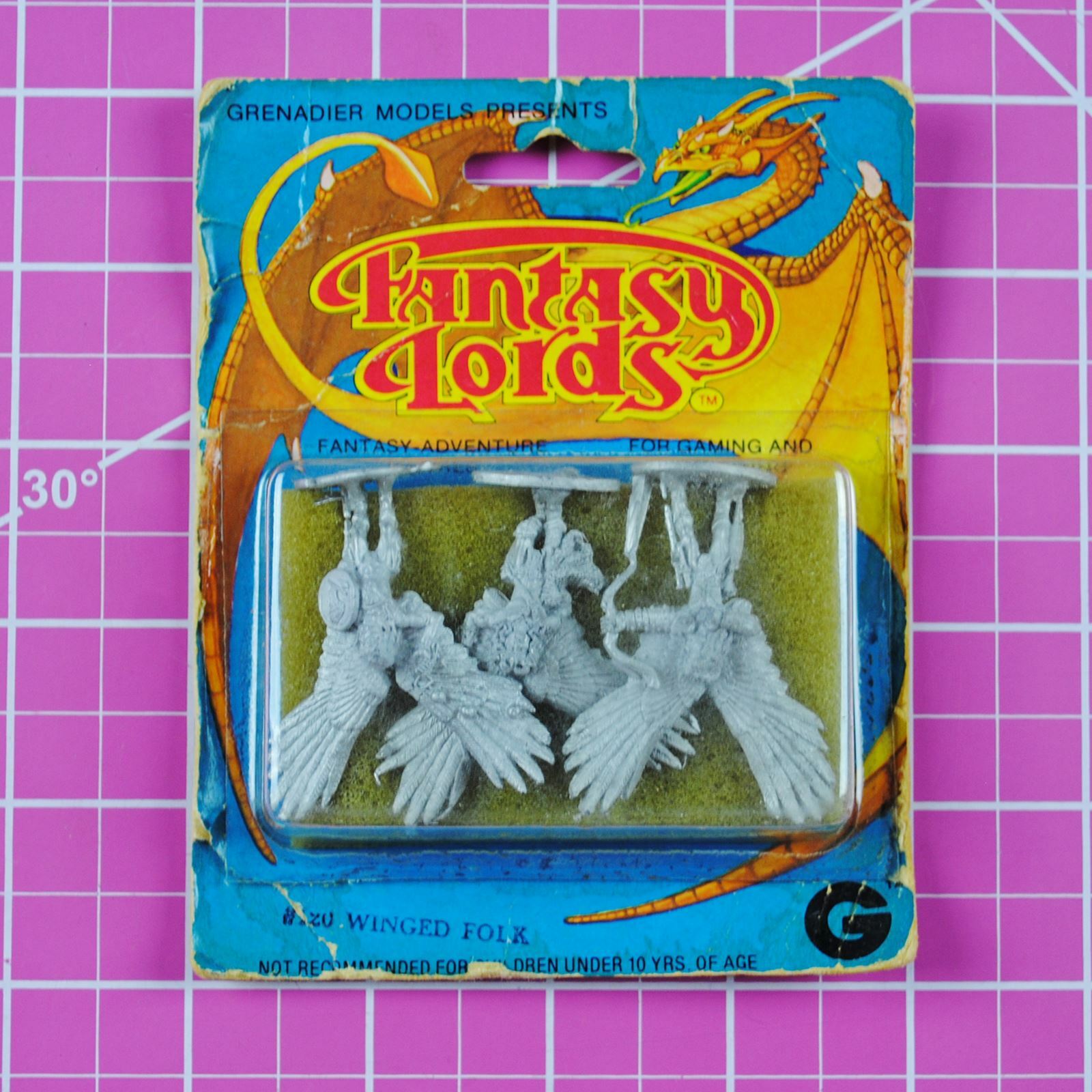 Grenadier Fantasy Lords "Winged Folk" NIB (Metal) 25mm AD&D Models ...