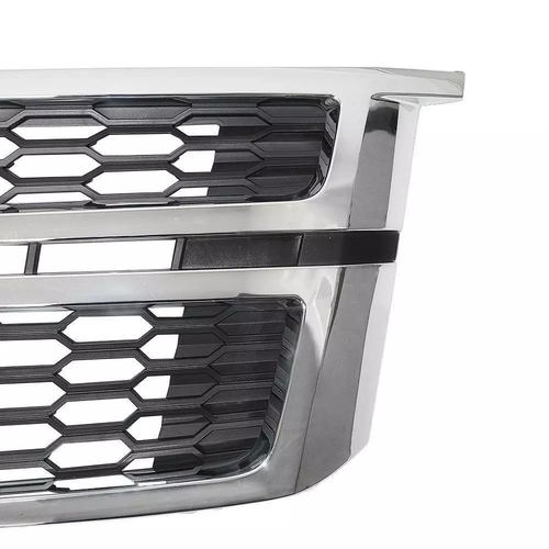 For 2015-2020 Chevrolet Tahoe Suburban Front Upper Grille Chrome&Black ...