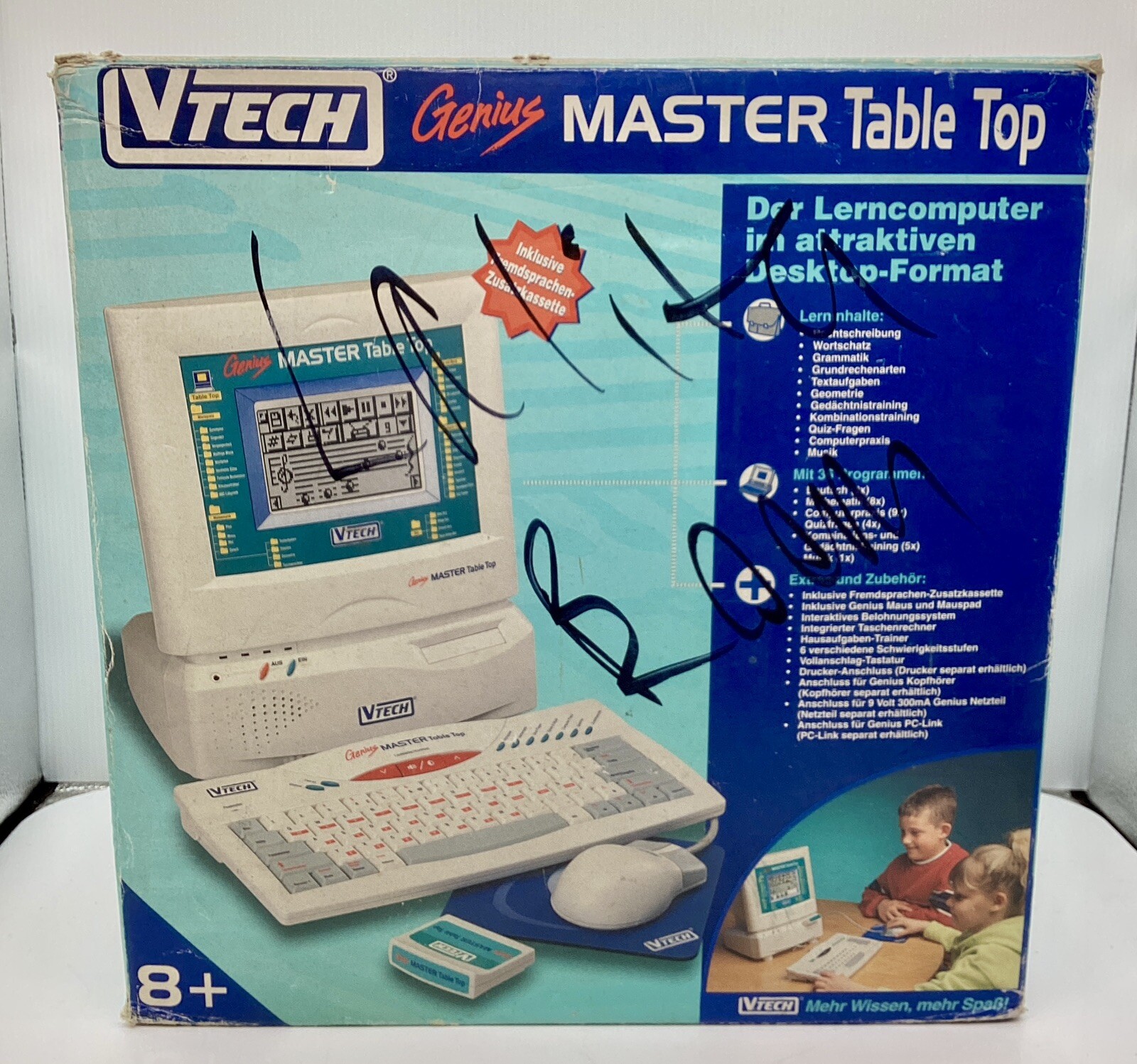 Vtech Genius Master Table Top Computer With Original Packaging (German ...