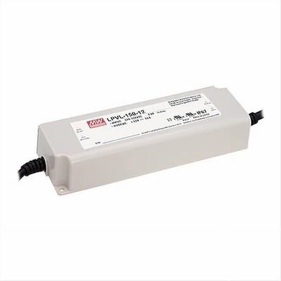 Mean Well, 12V 10A LED Driver IP67, Class II, Plastic Case 12 Volts 10 ...