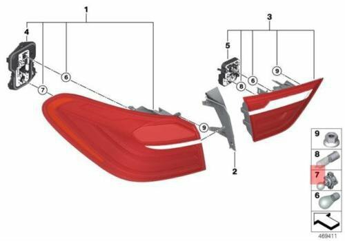 Genuine BMW F26 Sac Bulb With Holder OEM 63217954459 for sale online | eBay