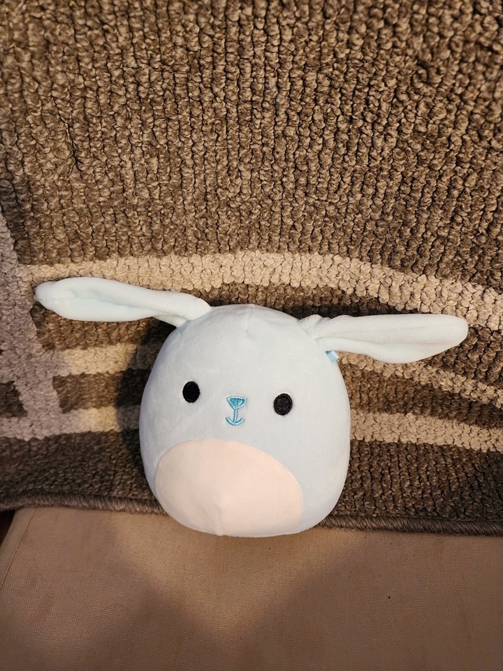 Squi 5” BUTTONS BUNNY RABBIT Blue Squishmallow Plush Toy 2021 | eBay
