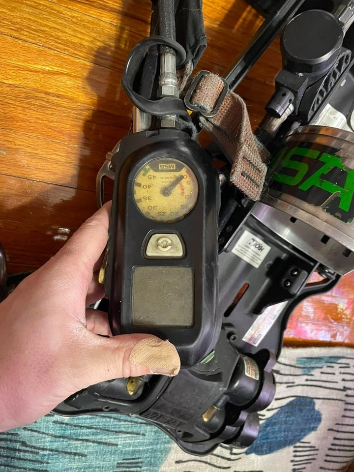 MSA SCBA Harness Rescue Equipment Tested See Details Firehawk M7 | eBay