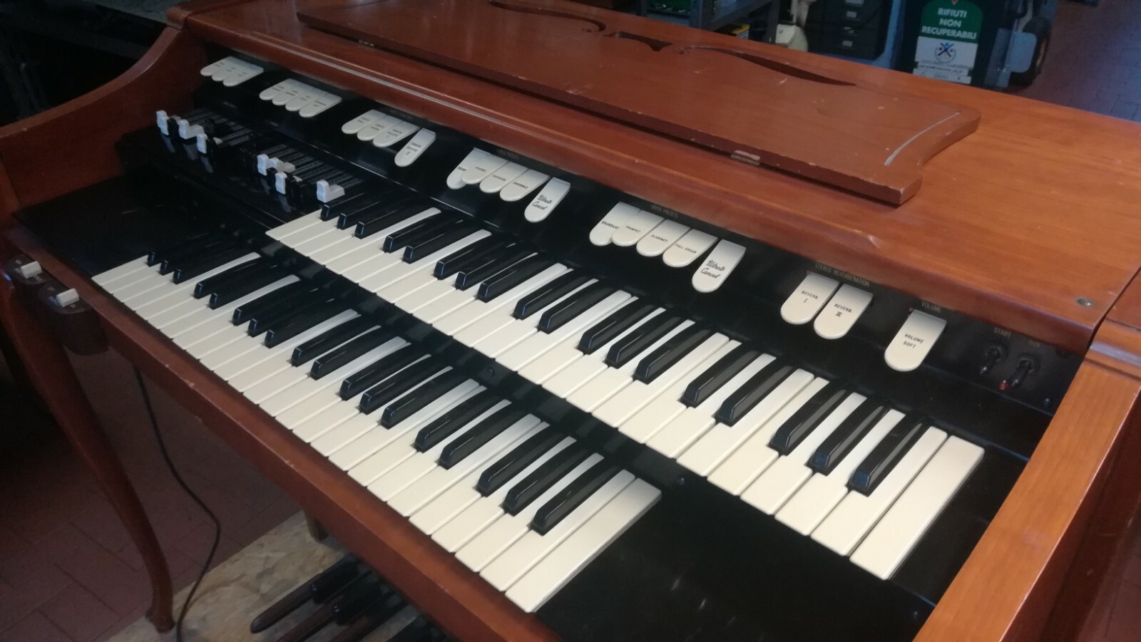 HAMMOND ORGAN M103 - MADE IN USA 1961 + TONE CABINET WURLITZER | eBay UK
