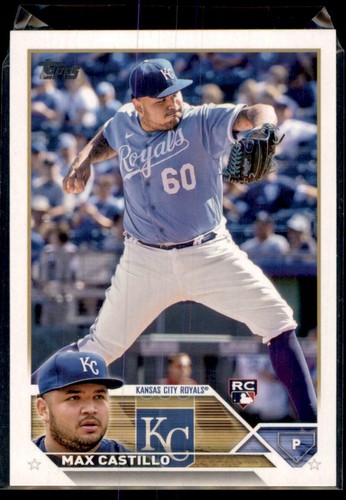 2023 TOPPS MAX CASTILLO KANSAS CITY ROYALS #251 | eBay
