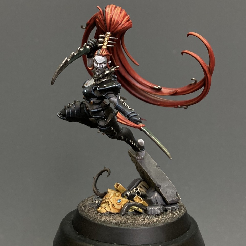 Warhammer 40K Lelith Hesperax Xenos Armies Dark Eldar Presale Painted ...