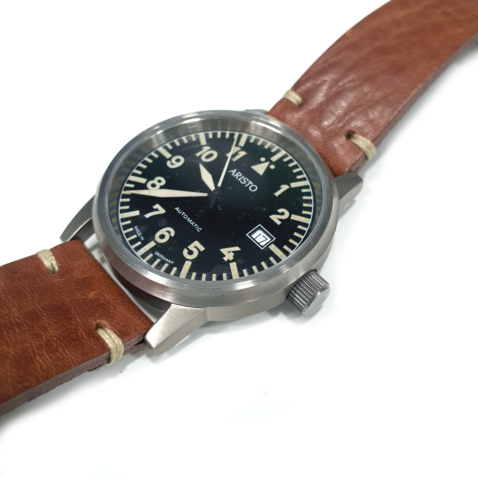 Aristo Unisex Watch Wrist Watch Vintage Aviator Watch Automatic Titan ...