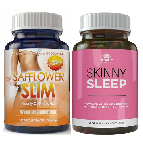 Safflower Oil Fat Burner Dietary Supplements Skinny Weight Loss Sleep ...