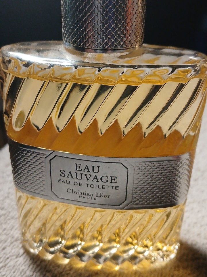 mens cologne lot《2 Bottles》《ORIGINAL STETSON》《EAU•SAUVAGE•CHRISTIAN ...