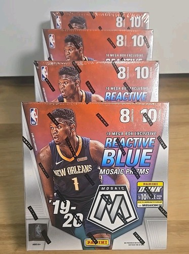 2019-20 Panini NBA Basketball Mosaic Mega Box’s Factory Sealed | eBay