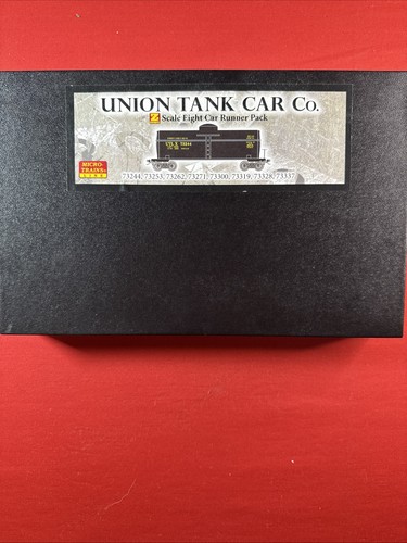 Micro Trains Z Scale Union Tank Company Eight Car Runner Pack -Not ...
