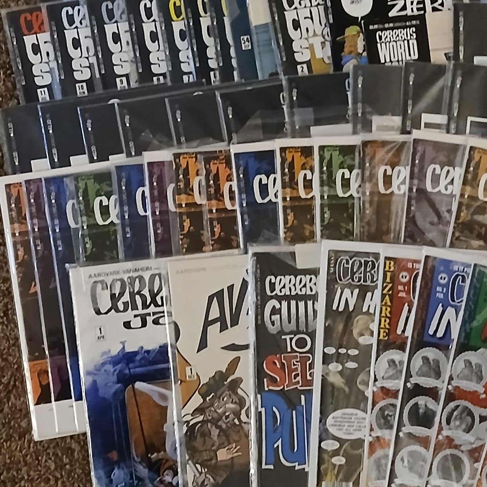 Cerebus the Aardvark 1-300 COMPLETE RUN!!! 282 issues, graphic novels ...