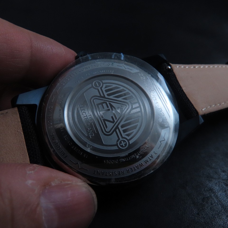 New Elz The Electricianz Skeleton Dial Quartz Men Watch | eBay