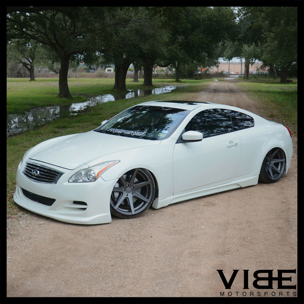 Blue G35 White Rims